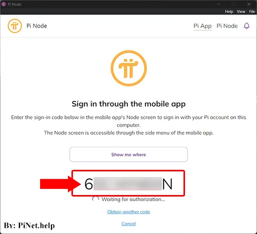 طريقة تثبيت وتشغيل نود باي Pi Node بسهولة | Pinet.help